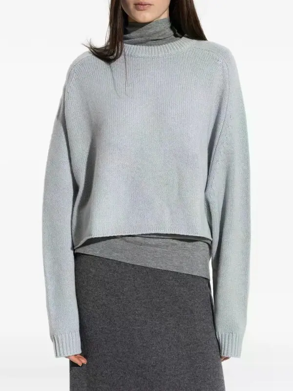 LISA YANG Karine Cropped Knitted Top