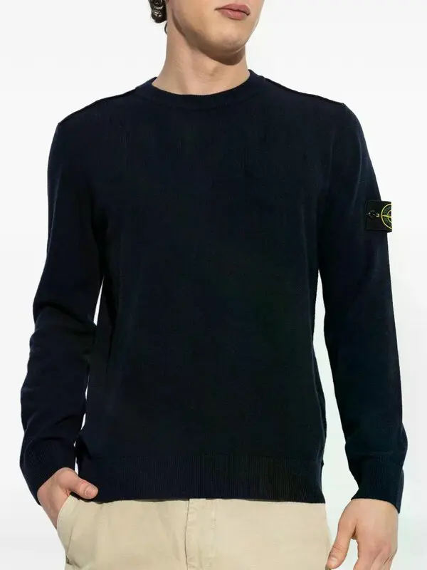 Stone Island Logo-patch Sweater