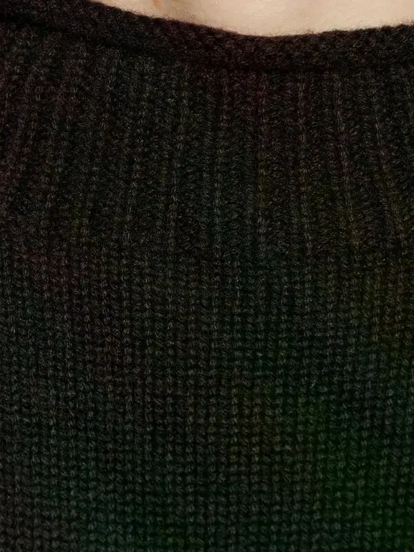 LISA YANG Nelsy High-neck Sweater - Brown