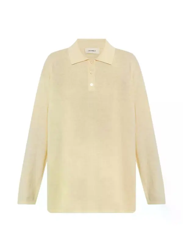 LISA YANG Caisa Buttoned Sweater - Yellow