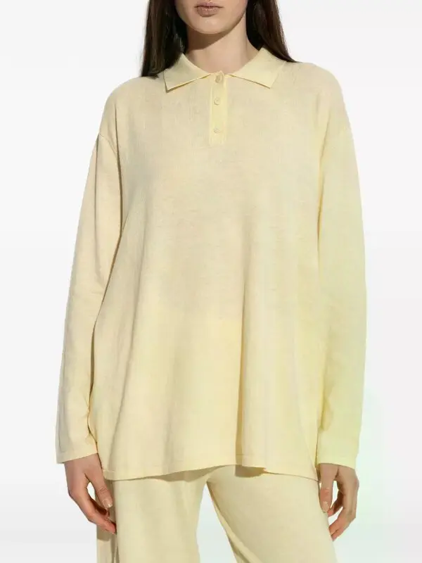 LISA YANG Caisa Buttoned Sweater - Yellow