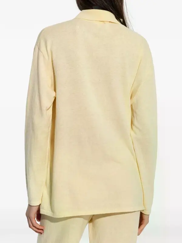 LISA YANG Caisa Buttoned Sweater - Yellow