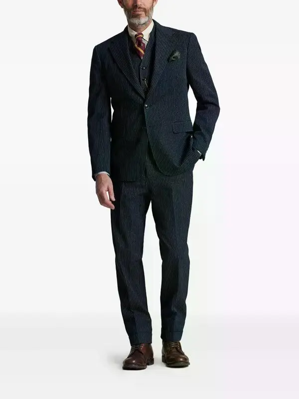 Ralph Lauren Pinstripe-pattern Single-breasted Blazer