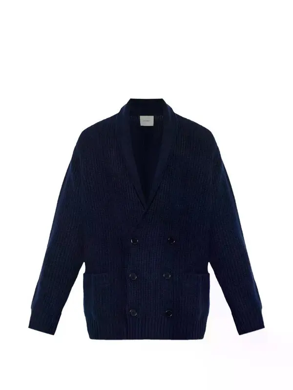 LISA YANG Lyle Double-breasted Cardigan - Blue