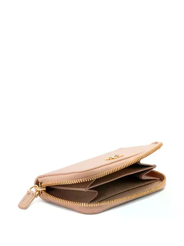 Valentino Garavani Vlogo Signature Grained Leather Wallet