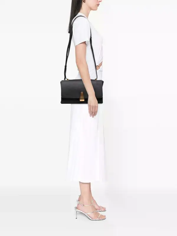 Bottega Veneta Bv Angle Shoulder Bag Grained Calfskin