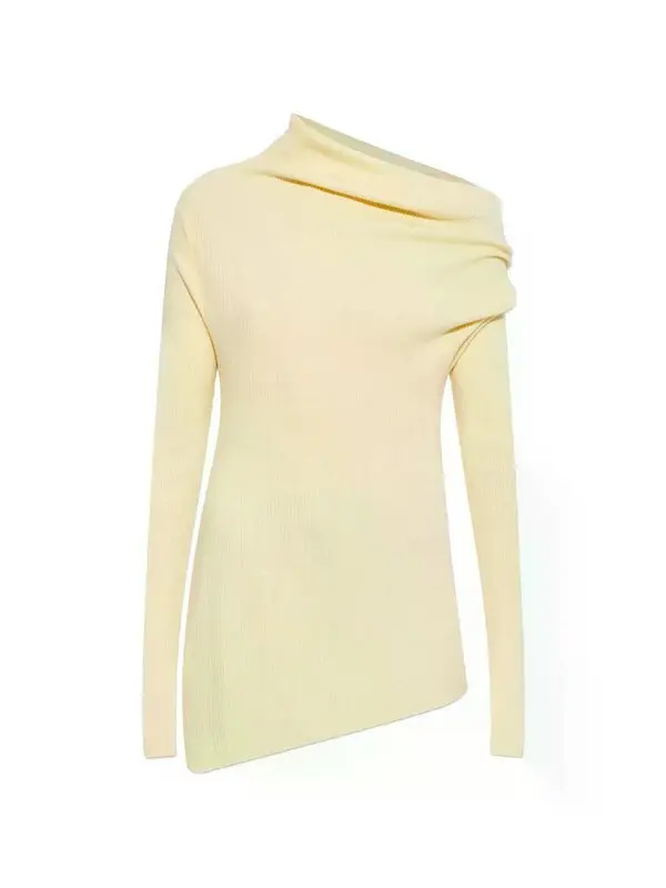 LISA YANG Agie Draped Roll-neck Top