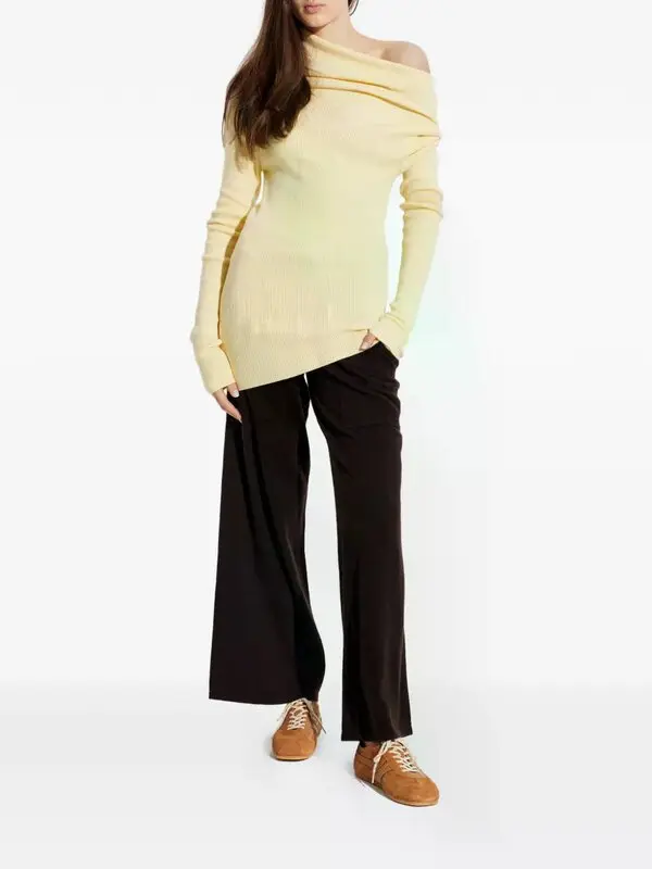 LISA YANG Agie Draped Roll-neck Top