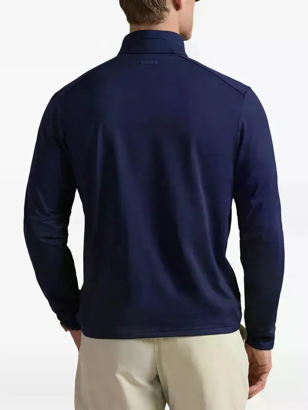 Rlx Ralph Lauren High-neck Sweatshirt - Blue