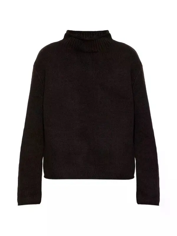 LISA YANG Nelsy High-neck Ribbed Sweater