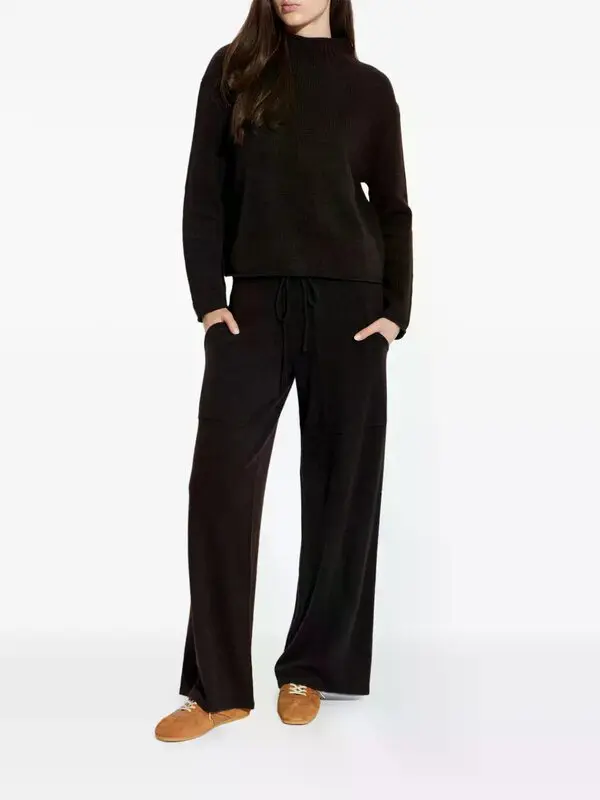 LISA YANG Nelsy High-neck Ribbed Sweater