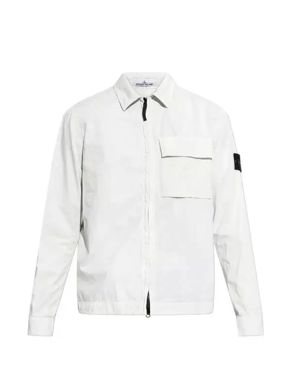Stone Island Patch-pocket Shirt Jacket