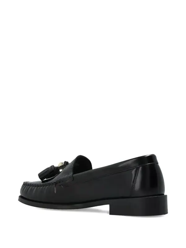 Furla Tassel-detail Leather Loafers