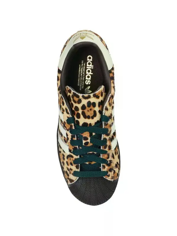 Adidas Superstar Ii Leopard-print Sneakers