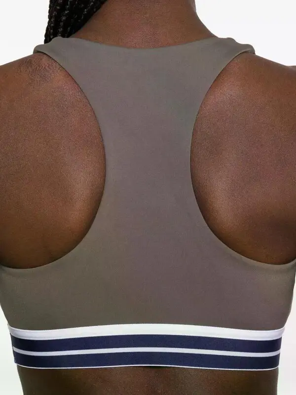 P.E Nation Avant Striped Sports Bra