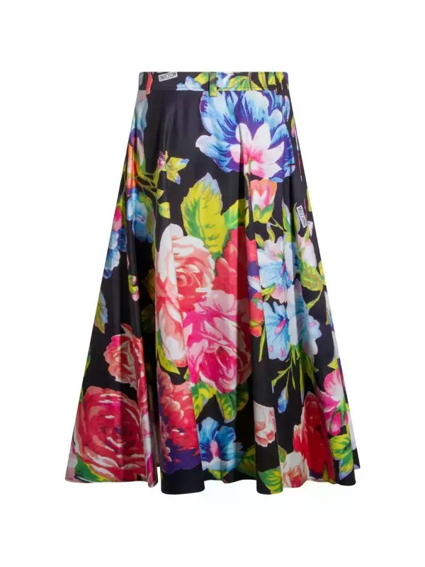 Moschino Floral Print Skirt
