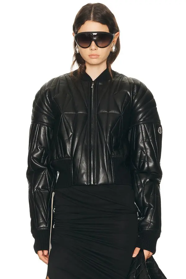 Rick Owens X Moncler Geocamo Cropped Jacket