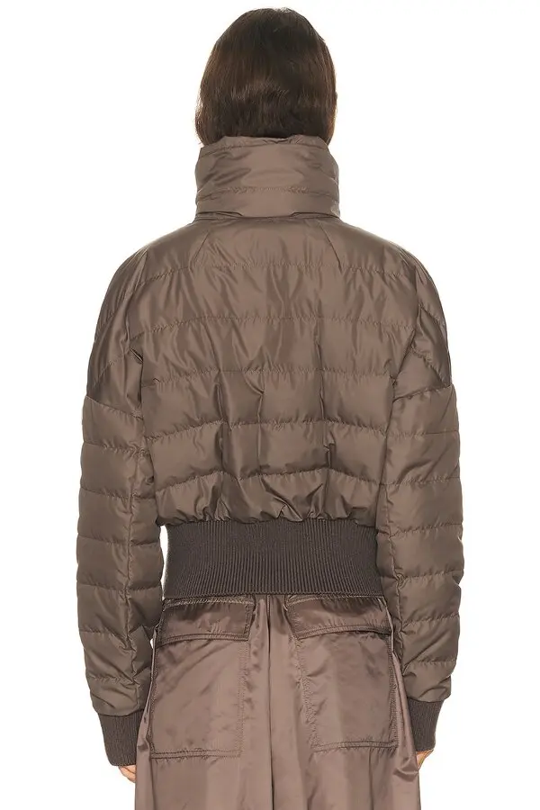 Rick Owens X Moncler Cropped Padded Jacket - Dark Dust