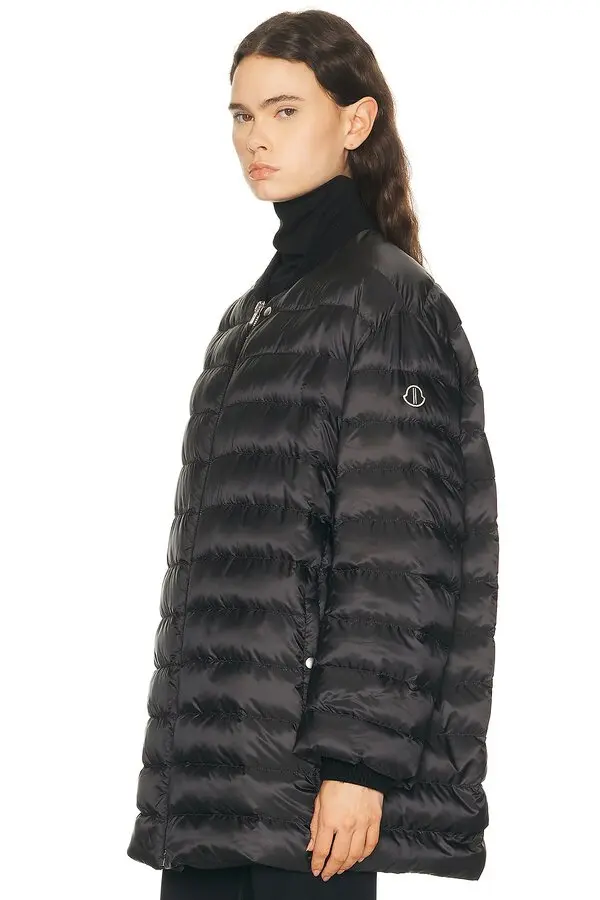 Rick Owens X Moncler Flight Parka - Black