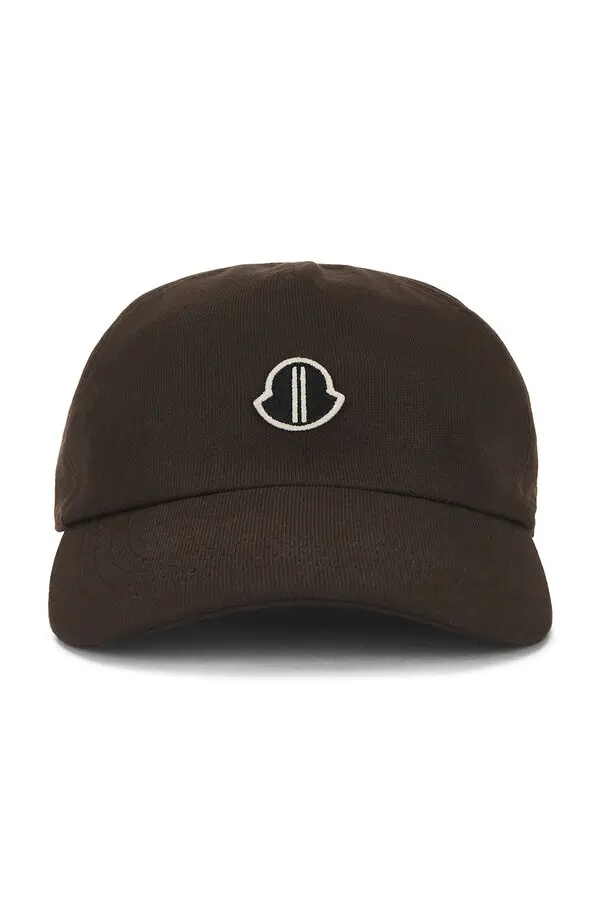 Rick Owens X Moncler Baseball Hat - Dark Dust