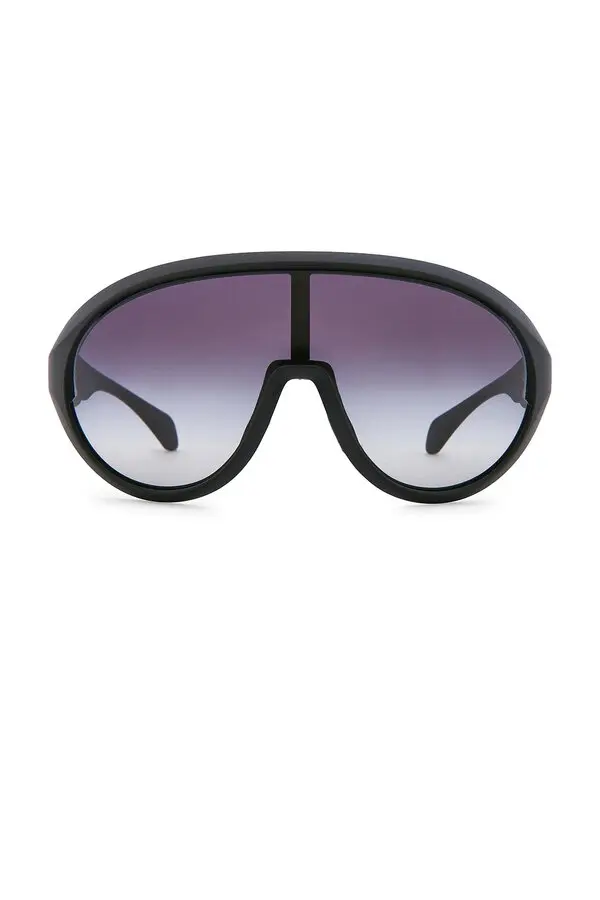 Rick Owens X Moncler Shield Sunglasses - Black