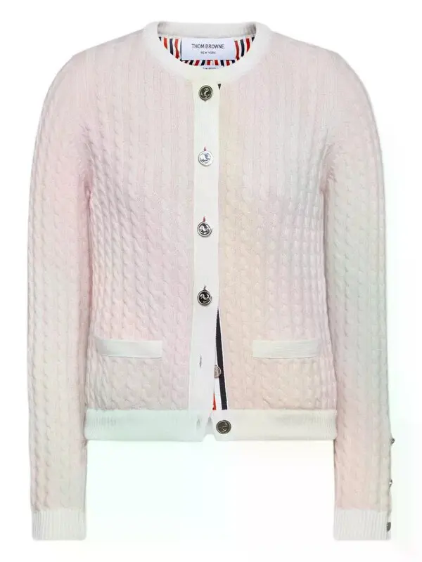 Thom Browne Cable Stitch Cardigan