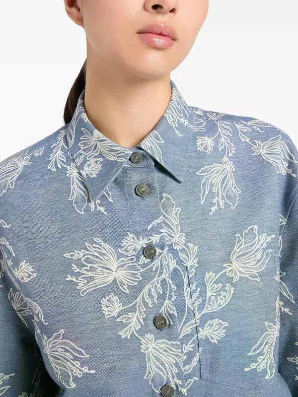 Ports 1961 Floral-embroidered Jacket