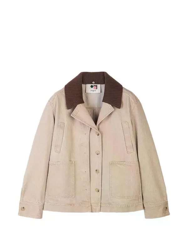 Ports 1961 Contrasting-collar Jacket