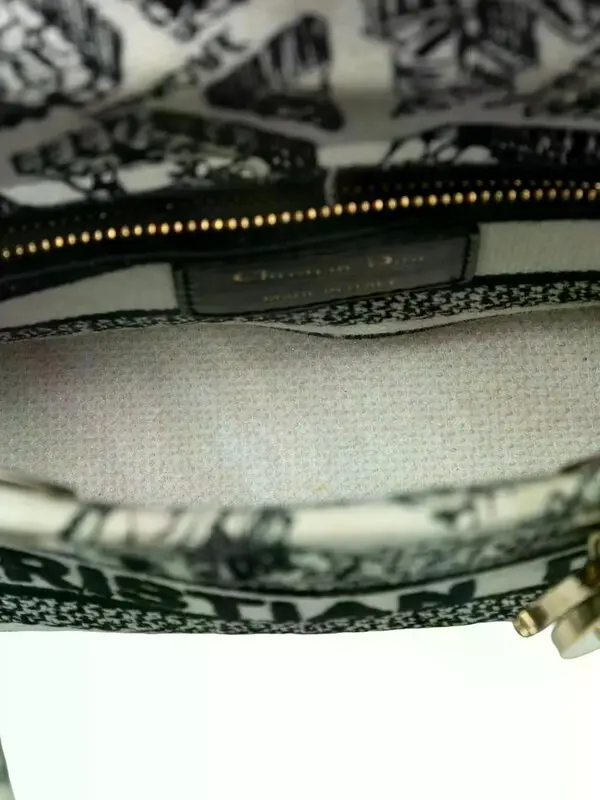 Dior 2023 Mini Embroidered Lady D-lite Satchel