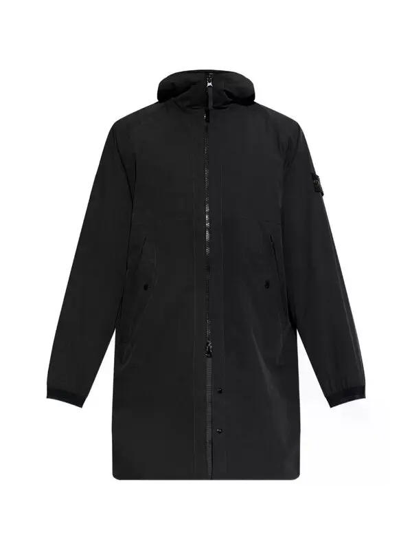 Stone Island Hooded Zip-fastening Coat