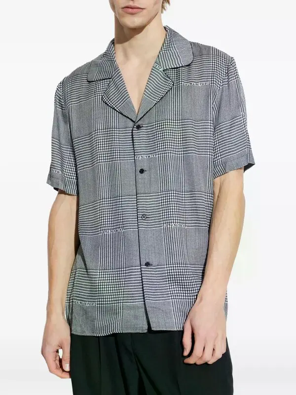Balmain Houndstooth-pattern Shirt