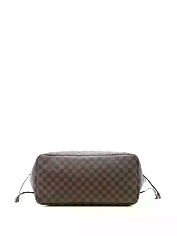 LOUIS VUITTON Damier Ebene Neverfull Gm Tote Bag - Brown