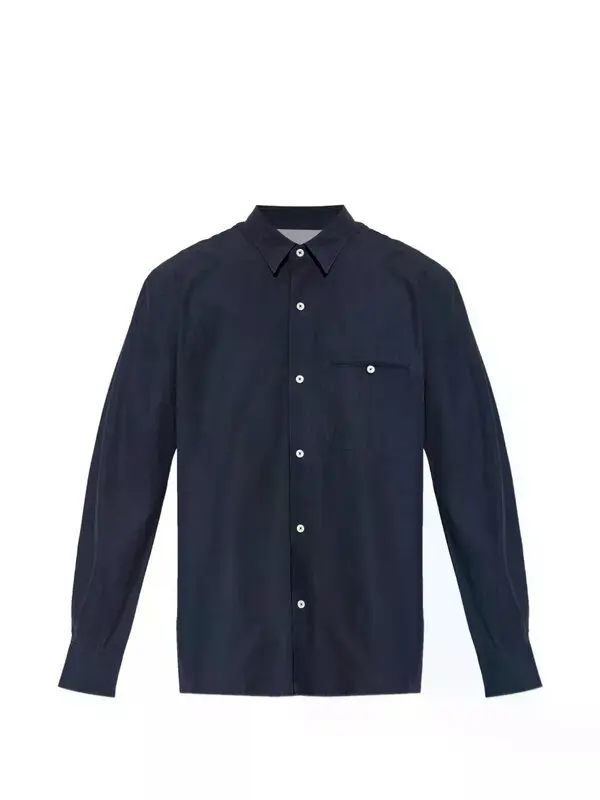 Officine Générale Button-fastening Chest-pocket Shirt