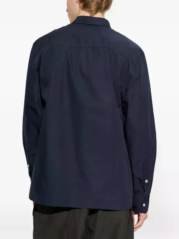 Officine Générale Button-fastening Chest-pocket Shirt
