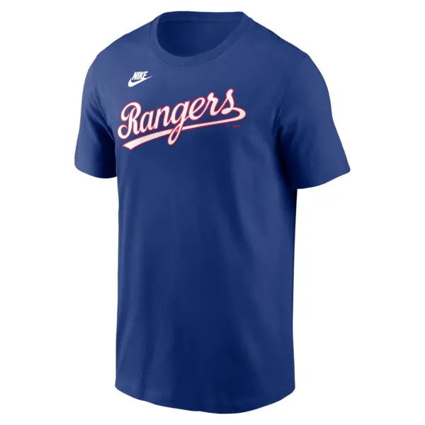 Nike Nolan Ryan Texas Rangers Cooperstown Mlb T-shirt - Blue