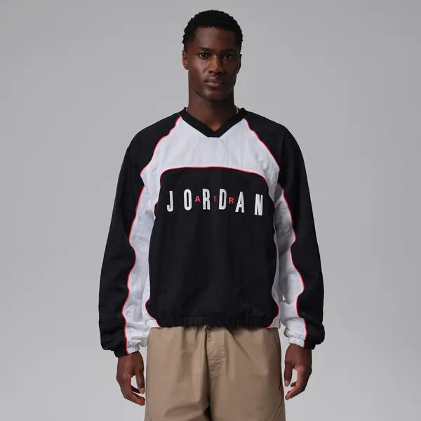 JORDAN Flight Long-sleeve Warm-up Top - Black