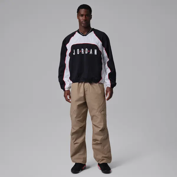 JORDAN Flight Long-sleeve Warm-up Top - Black