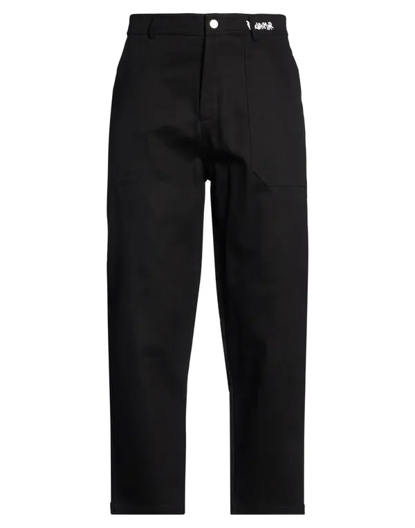 DISCLAIMER Cotton Gabardine Pants - Black