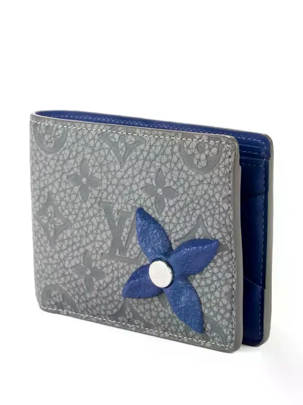 LOUIS VUITTON Flower-embellishment Wallet