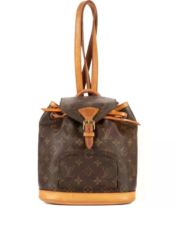 LOUIS VUITTON Monogram Drawstring Backpack