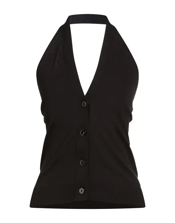 Alpha Studio Knitted Top - Black