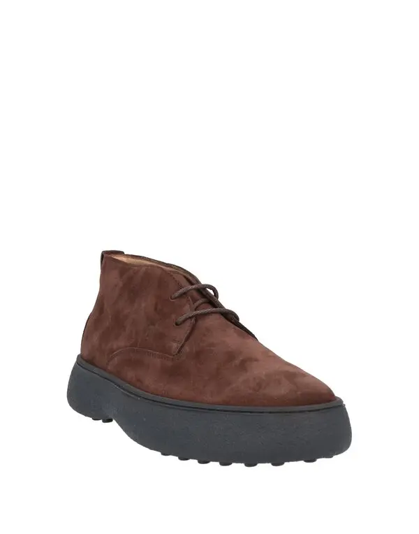 TOD'S Ankle Desert Boots - Brown