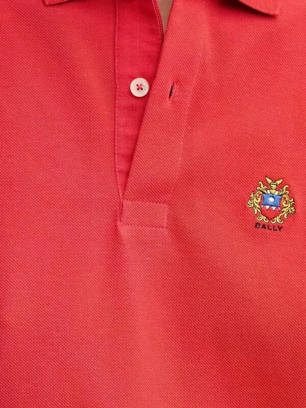 Bally Button-embellished Polo Shirt