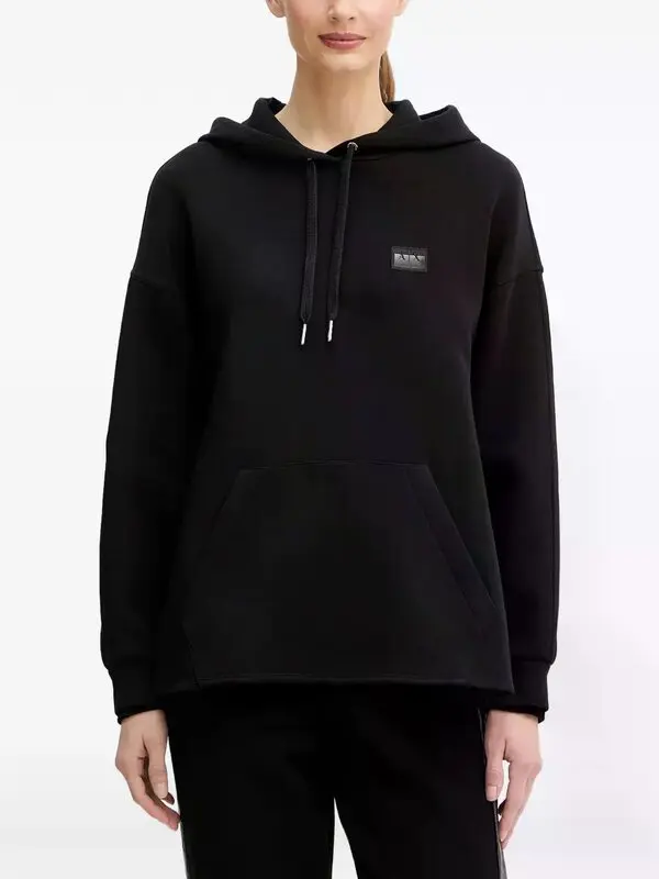 Armani Exchange Logo-patch Hoodie