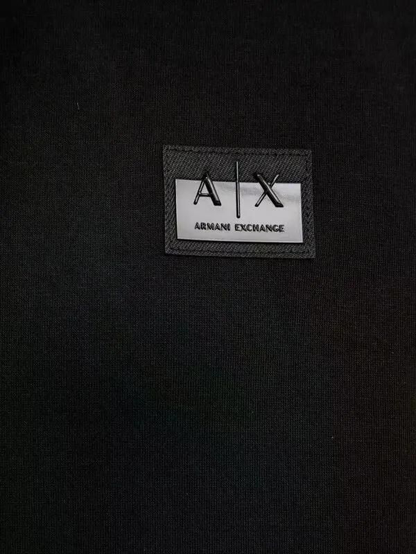 Armani Exchange Logo-patch Hoodie