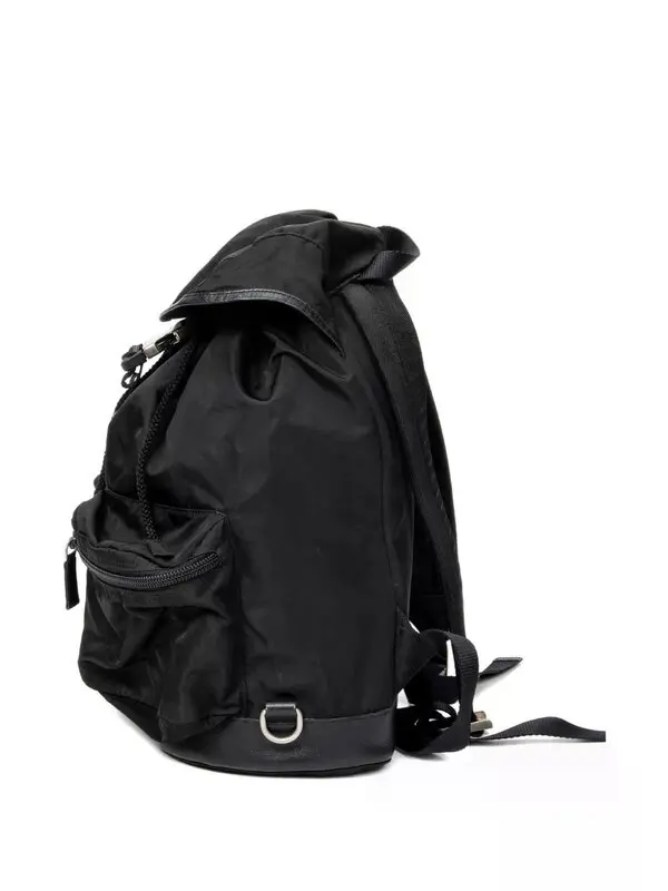 Prada Double Pocket Zip Backpack
