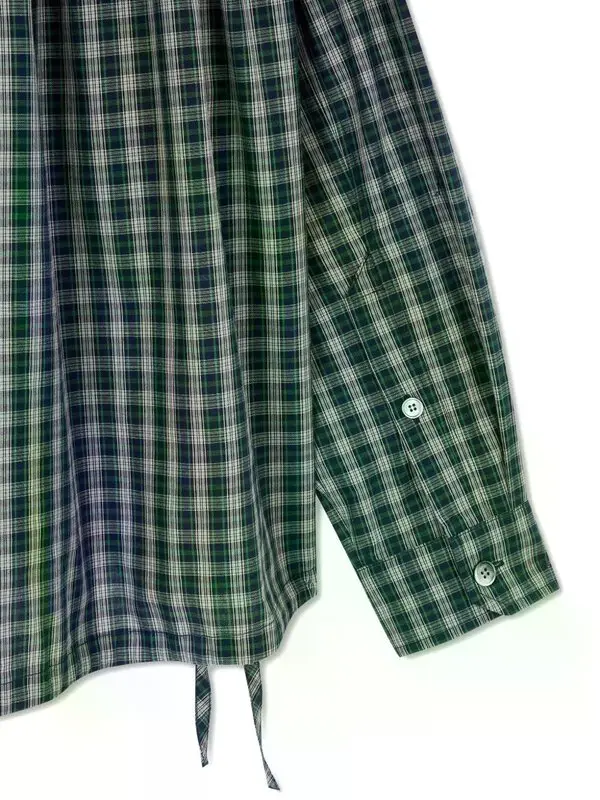 STUDIO TOMBOY Check-pattern Shirt - Green
