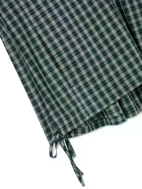 STUDIO TOMBOY Check-pattern Shirt - Green