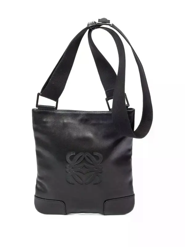 Loewe Flat Anagram Leather Crossbody Bag