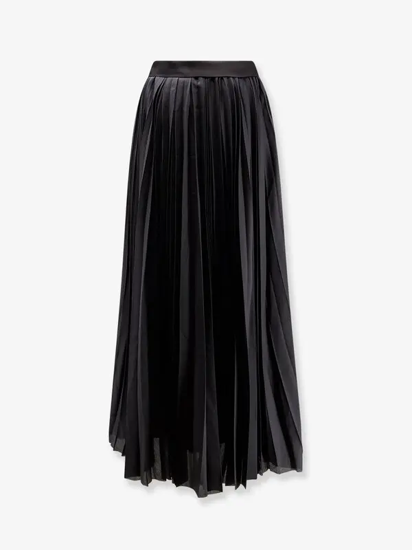 R2W Arissto Pleated Skirt - Black